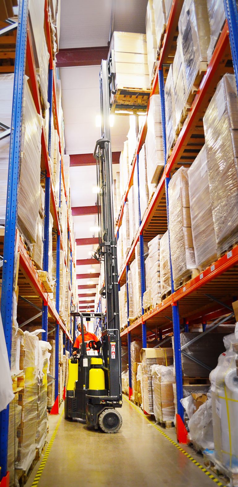 All wrapped up with Aisle-Master | Narrow Aisle Case Study | Aisle Master